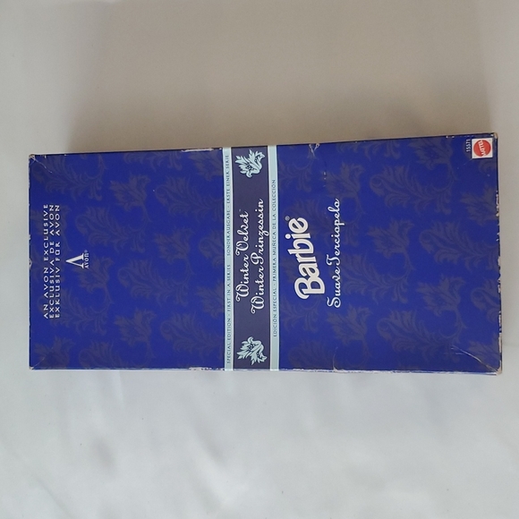 Avon | Toys | Mattel Avon Winter Velvet Barbie | Poshmark